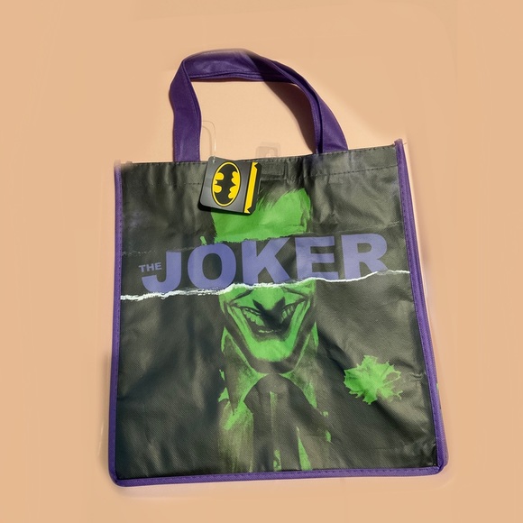 DC Comics | Bags | Dc Batman The Joker Reusable Totegift Bag | Poshmark